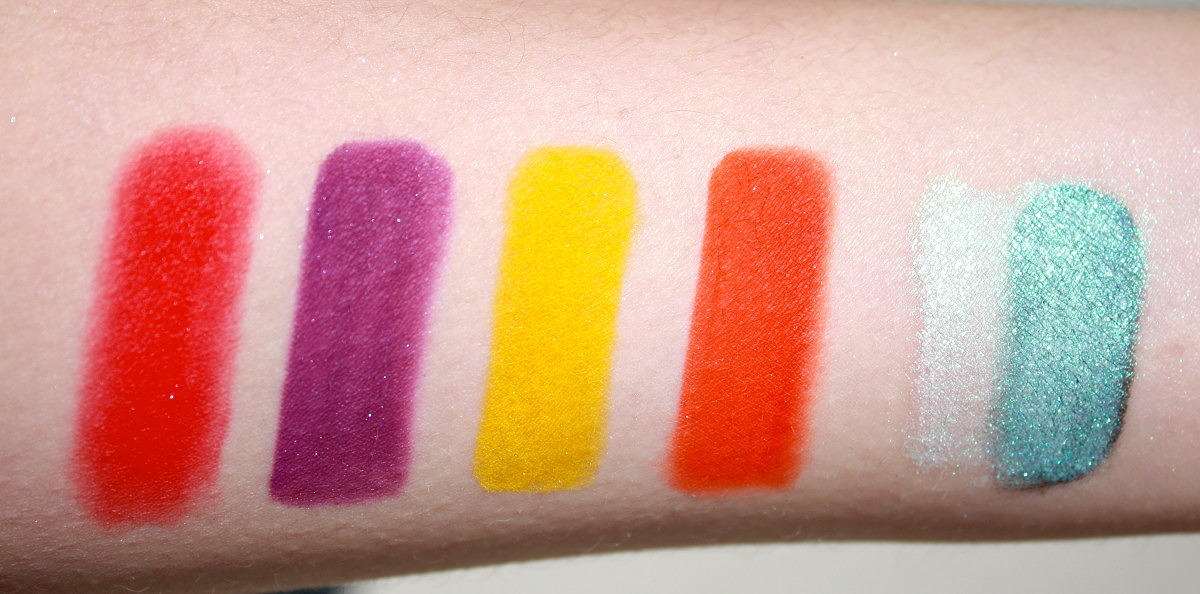 Sugarpill Burning Heart Quad- Comparisons | Shameless Fripperies